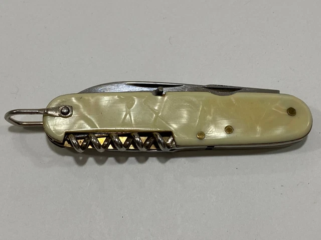VINTAGE RICHARTZ SOLINGEN "Whale" Brand Multi Tool Pocket Knife $15.00 ...