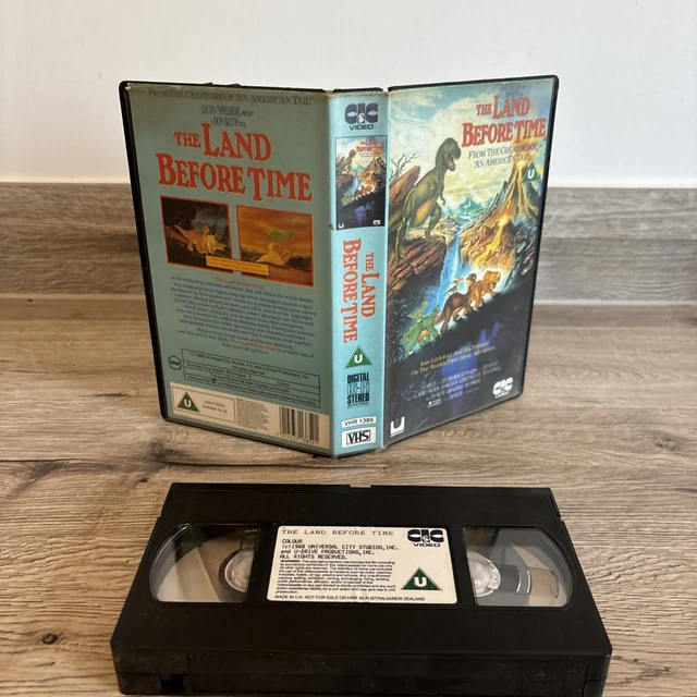 THE LAND BEFORE Time VHS Video Tape 1988 - CIC - Tested £5.99 - PicClick UK