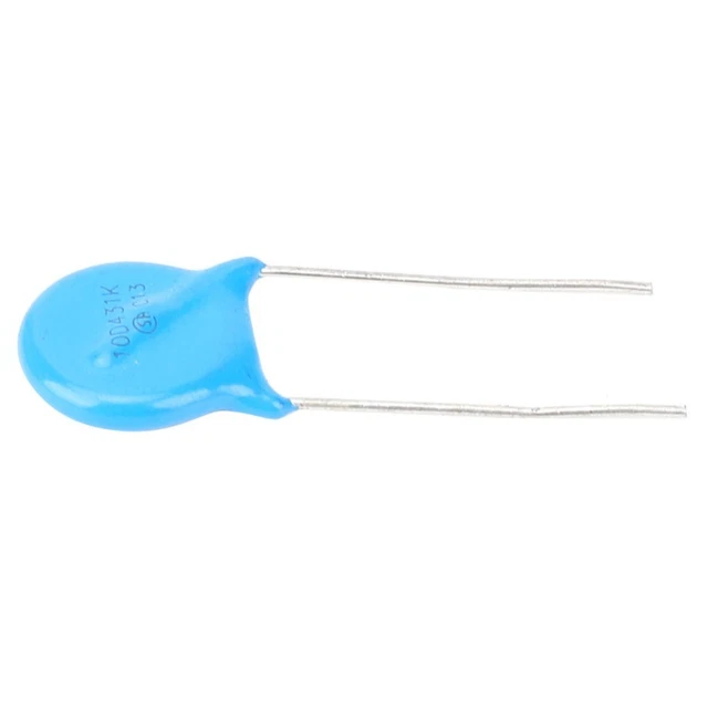 50PCS INLINE TYPE 10D431K Varistors 430V Rating Varistors Electronic ...