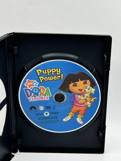 NICK JR DORA the Explorer Puppy Power DVD Bilingual 2007 Very Good $8. ...