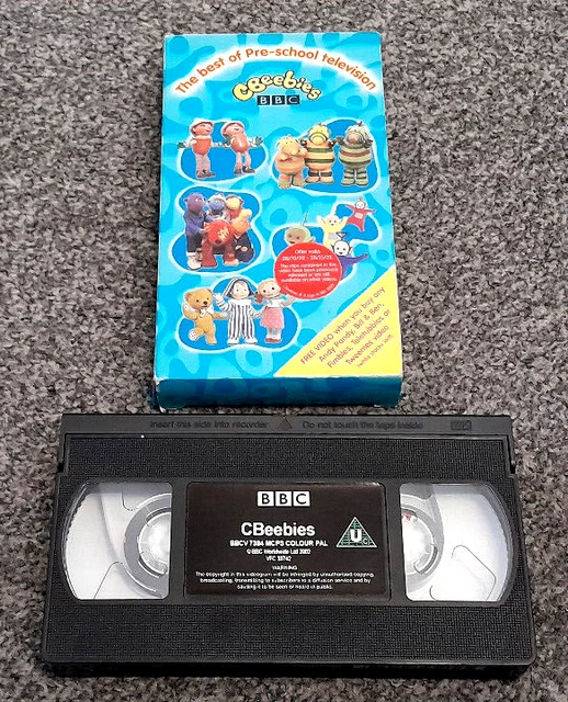 CBEEBIES THE BEST Of Pre School Television Bbc Video Pal Vhs Video Kids ...