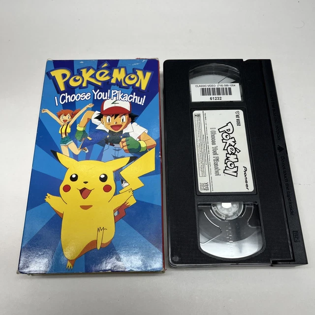 PokÉmon I Choose You Pikachu Vhs 1997 Pioneer Nintendo Release £8 87