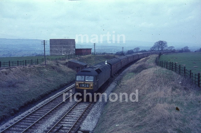 BRITISH RAIL CLASS 47 D1534 on 1M24 1960's Agfacolor 35mm Slide RN418 £ ...