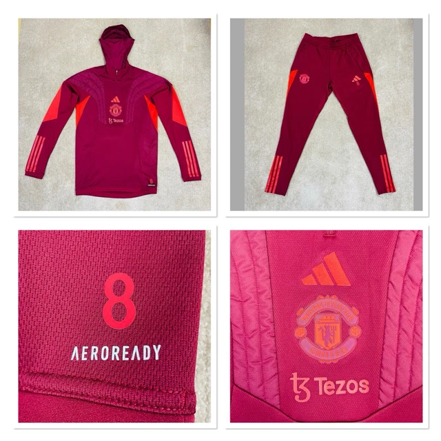 ADIDAS MANCHESTER UNITED Player Issue Pro Strike Euro Training Set B ...