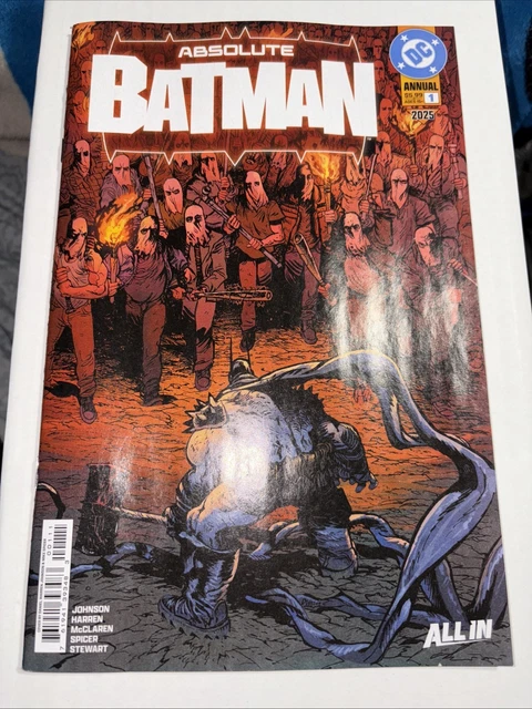 ABSOLUTE BATMAN ANNUAL #1 Comic Book 2025 Cover A £18.98 - PicClick UK