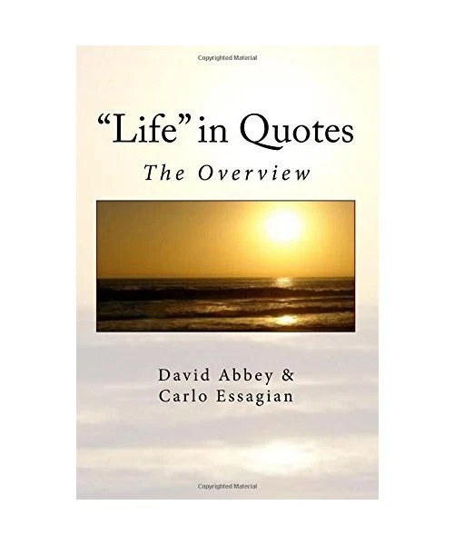&LIFE& IN QUOTES: The Overview, Abbey, David EUR 8,13 - PicClick FR