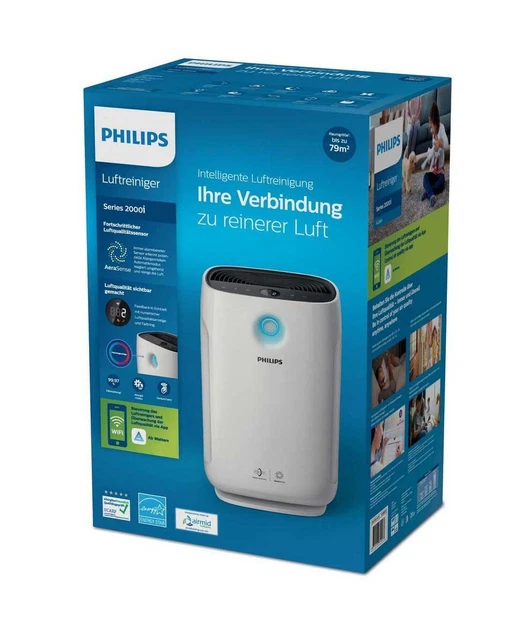 PHILIPS AC2889 AIRE Cleaner Air Filter Hepa Aerosols Viruses WLAN - New ...