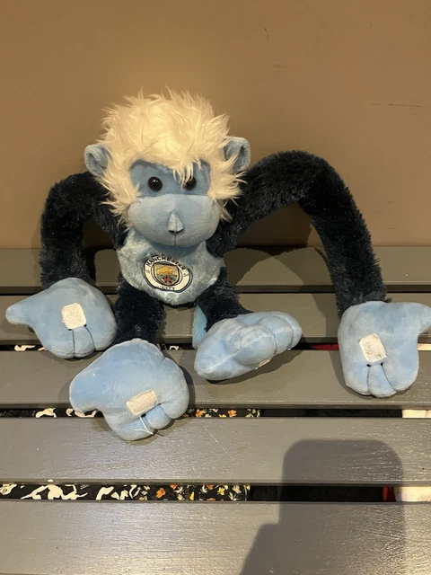 MAN CITY Monkey Plush Toy Vgc £5.45 - PicClick UK