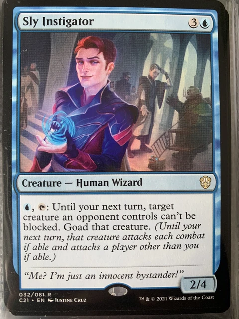 MTG SLY INSTIGATOR [Commander Legends: Baldur's Gate, Near Mint] EUR 1 ...