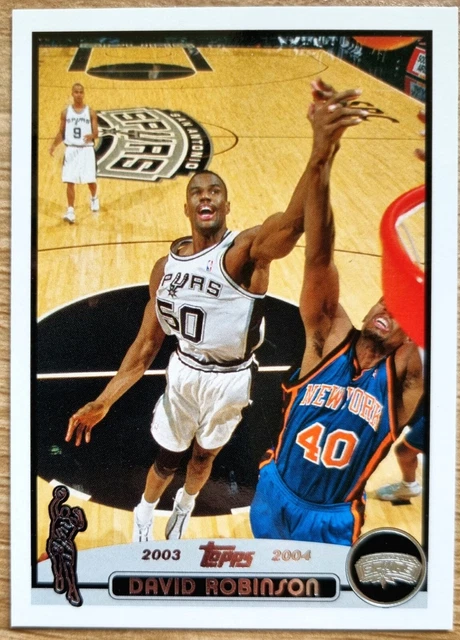 2003-04 NBA TOPPS #50 David Robinson - Spurs $1.25 - PicClick AU