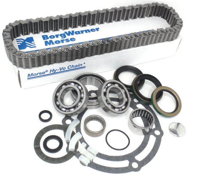 JEEP RUBICON 241J Transfer Case Rebuild Bearing & Chain NP241J 2003-Up ...