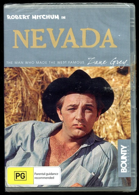 NEVADA - R4 DVD Classic Western Robert Mitchum $30.00 - PicClick AU