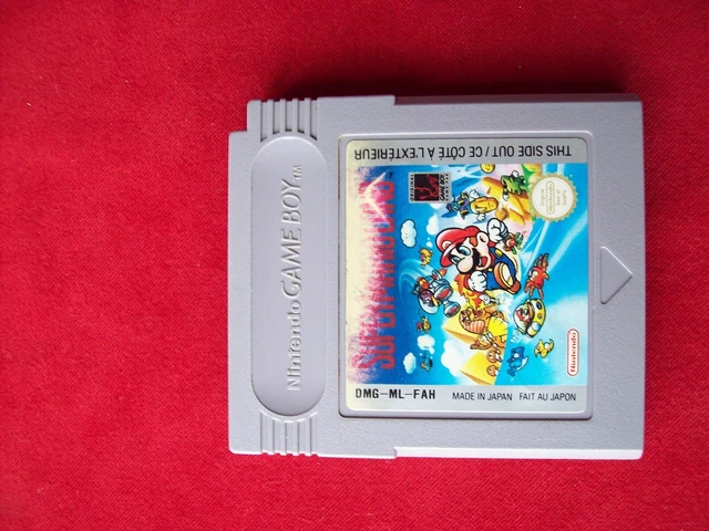 SUPER MARIO LAND Jeu Nintendo Game Boy Dmg-Ml-Fah EUR 20,00 - PicClick FR