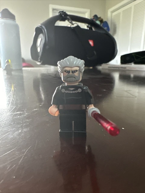 LEGO COUNT DOOKU Minifigure Star Wars The Clone Wars 7752 9515 sw0224 ...