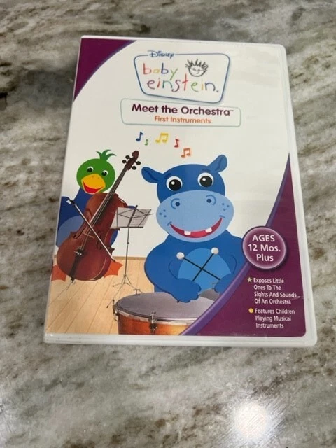 DISNEYS MEET THE ORCHESTRA First Instruments, Baby Einstein. DVD $14.50 ...