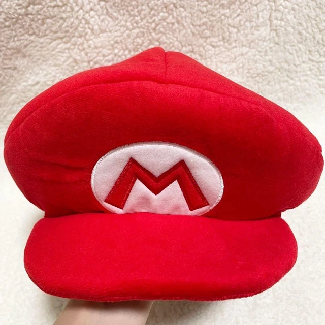 USJ SUPER NINTENDO WORLD MARIO Plush cap hat Universal Studios Japan ...