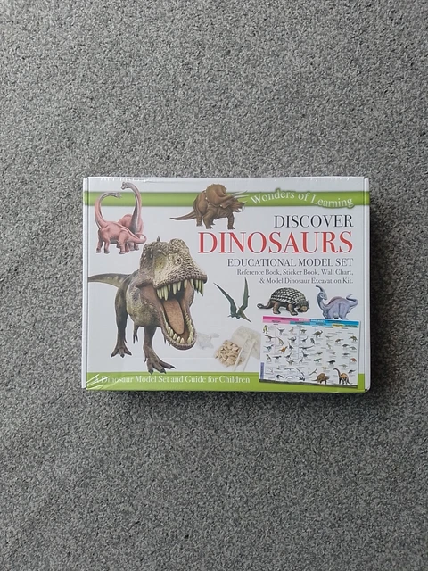 DISCOVER DINOSAURS Educational Model Set £15.27 - PicClick UK