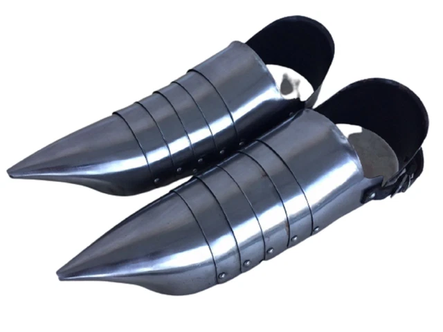 MEDIEVAL KNIGHTS ARMOR Sabatons Steel Feet Armor Shoes SCA LARP Cosplay ...