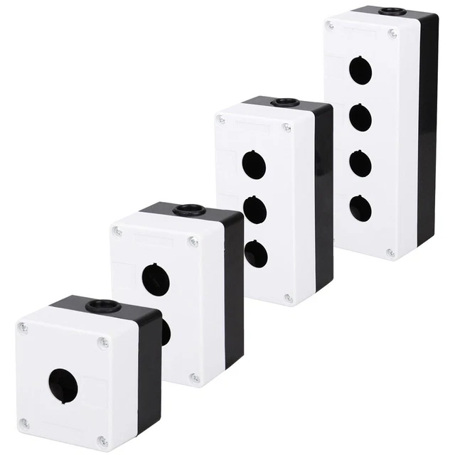 22MM HOLE EMERGENCY Stop Push Button Switch Box Waterproof/Plastic ...