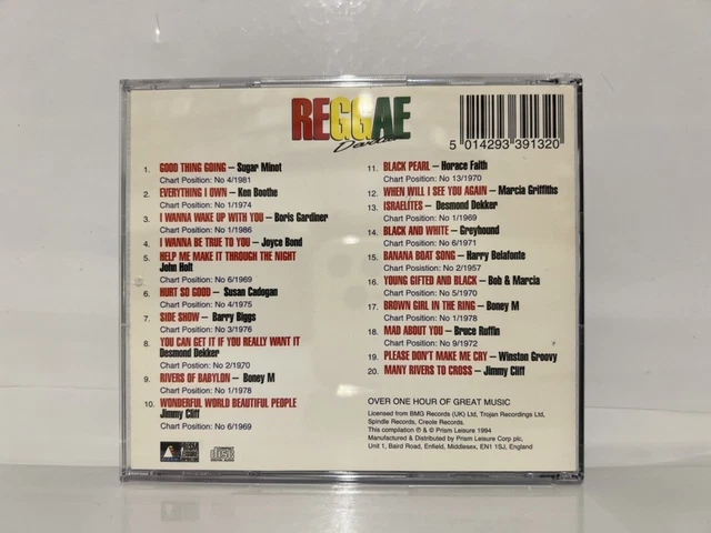 REGGAE DEVOTION CD Collection Album 20 Classic Tracks Genre Electronic ...
