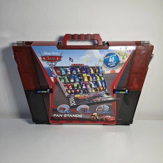 DISNEY CARS 2 Diecast Car Carry Case Trolley - VERY RARE Fan Play and ...