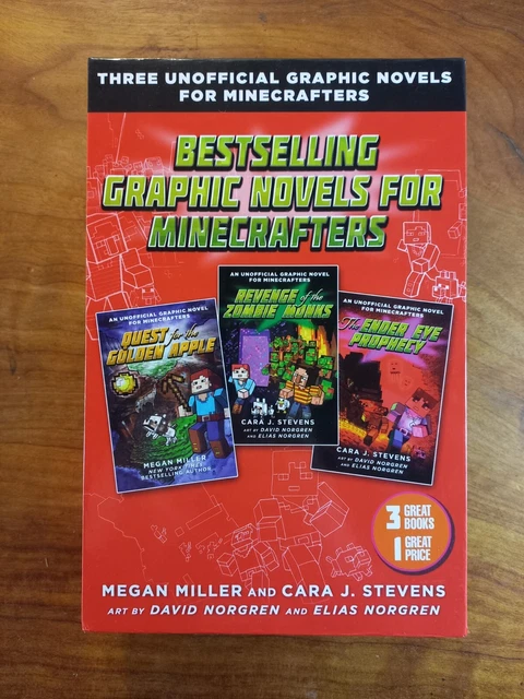 MINECRAFT GRAPHIC NOVEL Box Set - Three Books by Megan Miller, Cara ...