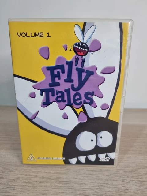 FLY TALES VOLUME 1 Region 4 PAL DVD 1999 Animated Comedy Kids TV Series ...