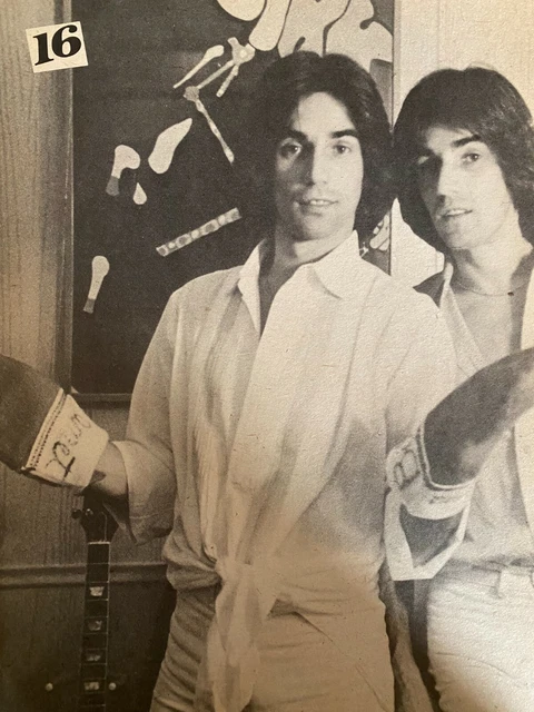 BILLY AND BOBBY Alessi, Brothers, Jimmy Baio, Double Full Page Vintage ...