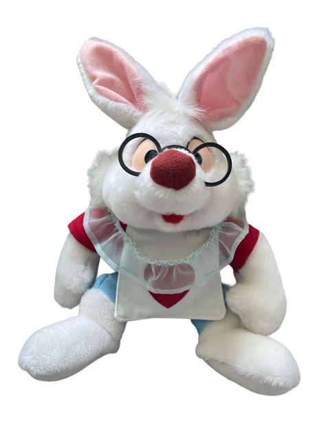 RARE VTG DISNEYLAND Walt Disney World Alice in Wonderland White Rabbit ...