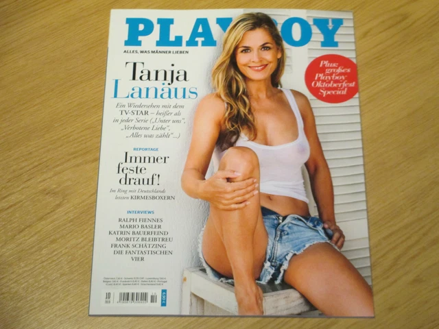 PLAYBOY 10/2019 - Oktober 2019 Mit Tanja Lanäus Aus Unter Uns & Verbotene - Top EUR 5,90 ...