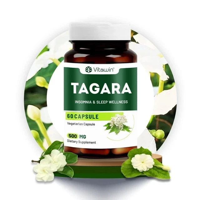 VITAWIN TAGARA FOR Sleep Wellness, Natural Herbal - 60 Capsule £22.39 ...