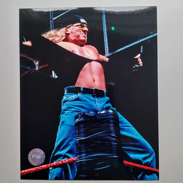 TRIPLE H WWF Racing Reflections Original Photo WWE WWF Promo D ...