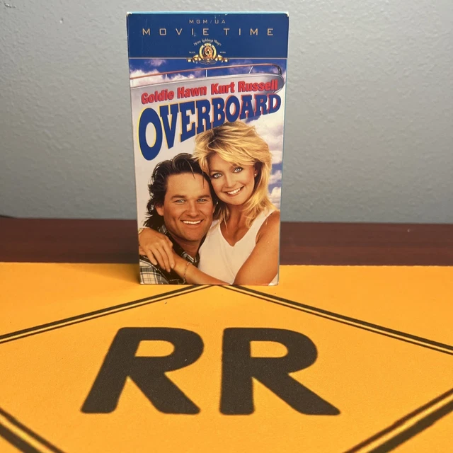 OVERBOARD (VHS) 1987 (1997) Kurt Russell, Goldie Hawn (PG) MGM Movie ...
