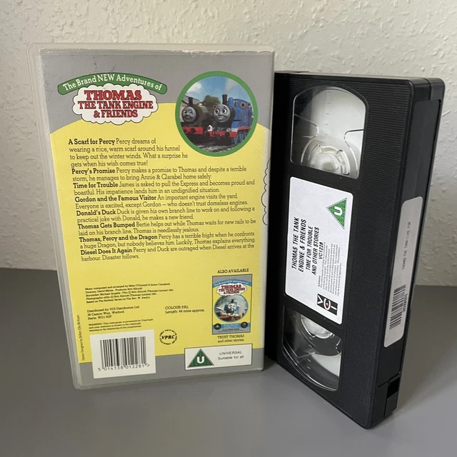THOMAS THE TANK Engine & Friends Vhs Video - Time For Trouble - Early ...