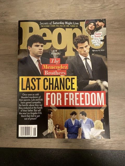 PEOPLE 2025 MAGAZINE Lyle Erik Menendez Brothers BAYLEN DUPREE Meghan ...