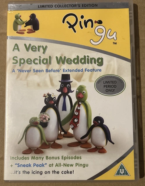 PINGU: A VERY Special Wedding DVD Children's (2004) David Sant Rare OOP ...