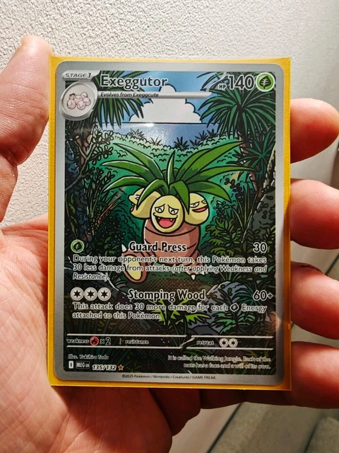 POKEMON - MEGA Evolution - Exeggutor Illustration Rare ME01: 135/132 NM ...