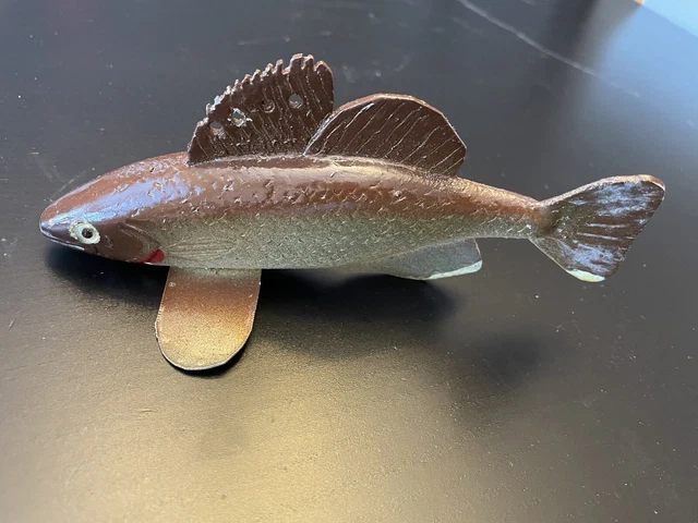 NATIVE AMERICAN INDIAN Bill Fish Decoy Signed $26.64 - PicClick CA