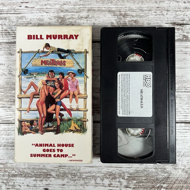MEATBALLS (VHS) HBO Video Comedy Bill Murray £5.26 - PicClick UK