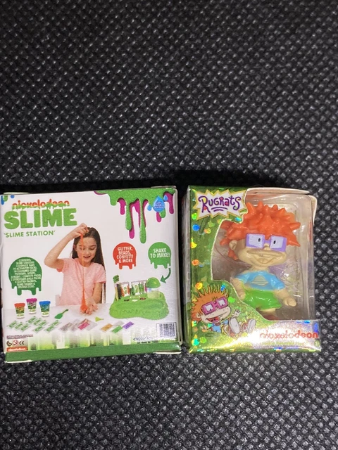 ZURU MINI BRANDS-RUGRATS Metallic Rugrats Chuckie & Nickelodeon Slime ...