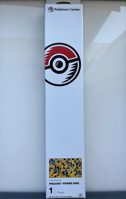 POKÉMON CENTER WORLD Championships 2023 Pikachu Power Grid Play Mat ...