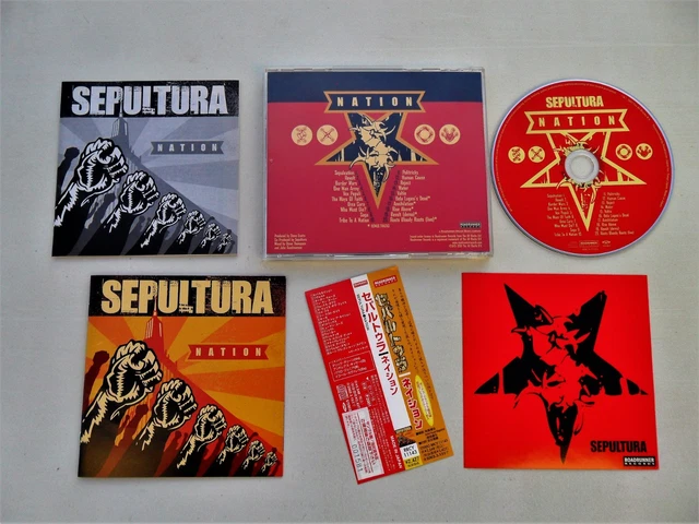 SEPULTURA RARE CD Japan Promo (Metallica Slayer, Megadeth, Soulfly ...