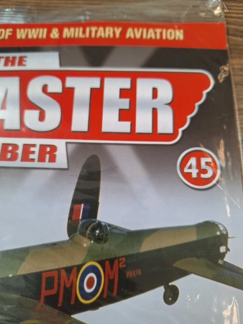 BUILD THE LANCASTER Bomber Model Sealed Magazine Issue 45 Hachette Rare ...