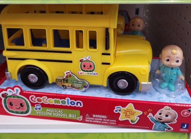 COCOMELON | MUSICAL Yellow School Bus | Fun Interactive Toy For Kids £ ...