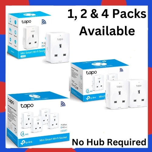 TP-LINK TAPO SMART Plug Wi-Fi Outlet Works With Alexa Wireless Smart ...