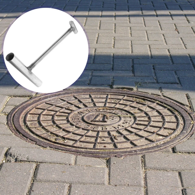 MANHOLE COVER LIFTING Hook Manhole Cover Lifting Tool Rolling Door ...