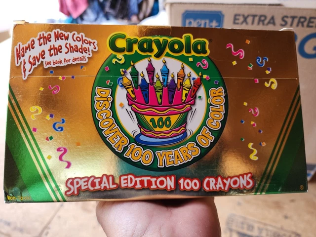 CRAYOLA SPECIAL edition 100 Crayons with Built-in Sharpener $25.90 ...