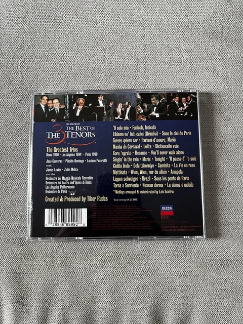 THE THREE TENORS The Best Of (CD 2002) 3 Carreras Domingo Pavarotti ...