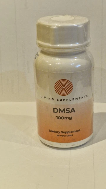 DMSA 100MG, 50'S Mercury, Lead, Heavy Metal Chelation Detox EXP. DATE ...