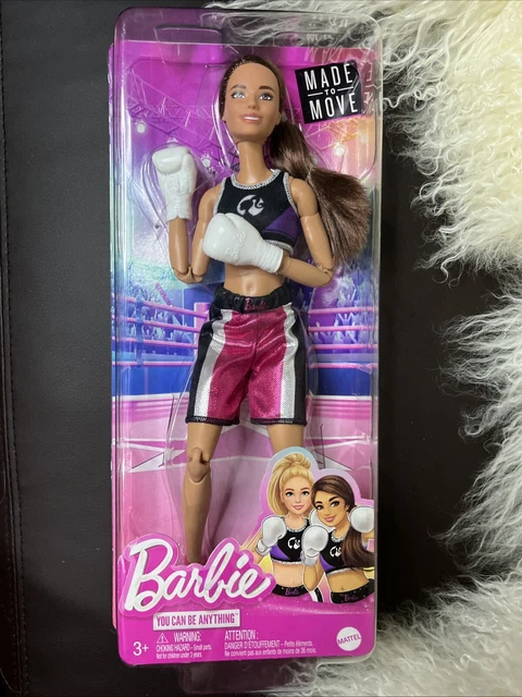 BARBIE YOU CAN Be Anything Boxer Boxing Barbie Doll New In Box £15.50 ...